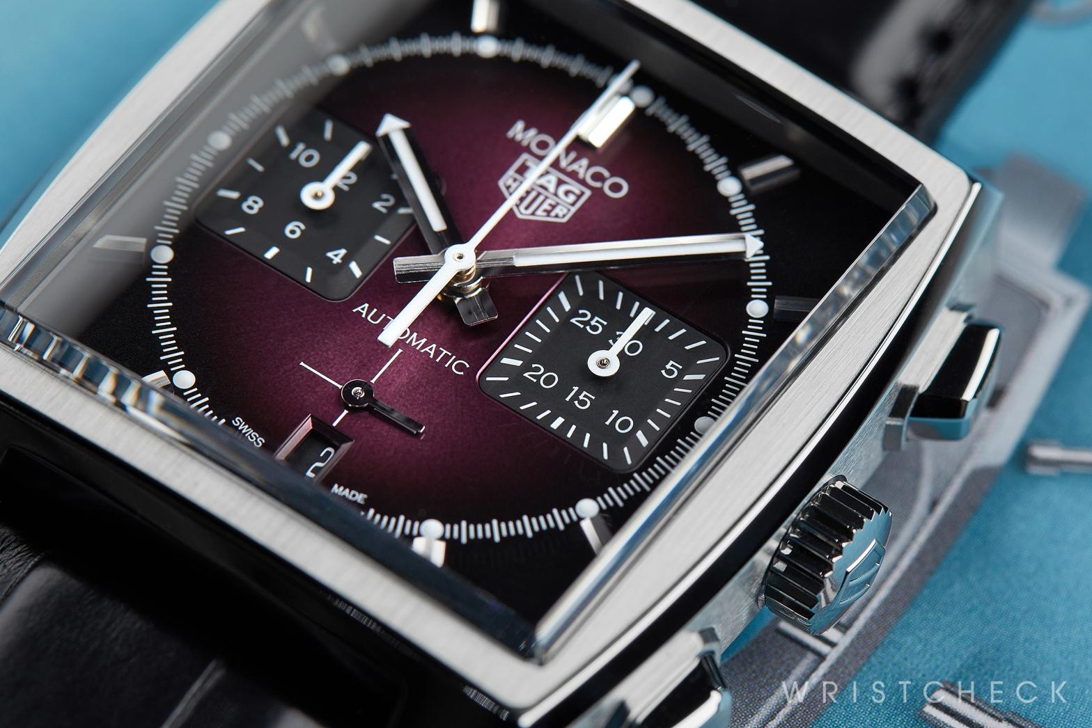 TAG Heuer's Monaco Purple Dial Limited Edition | Wristcheck